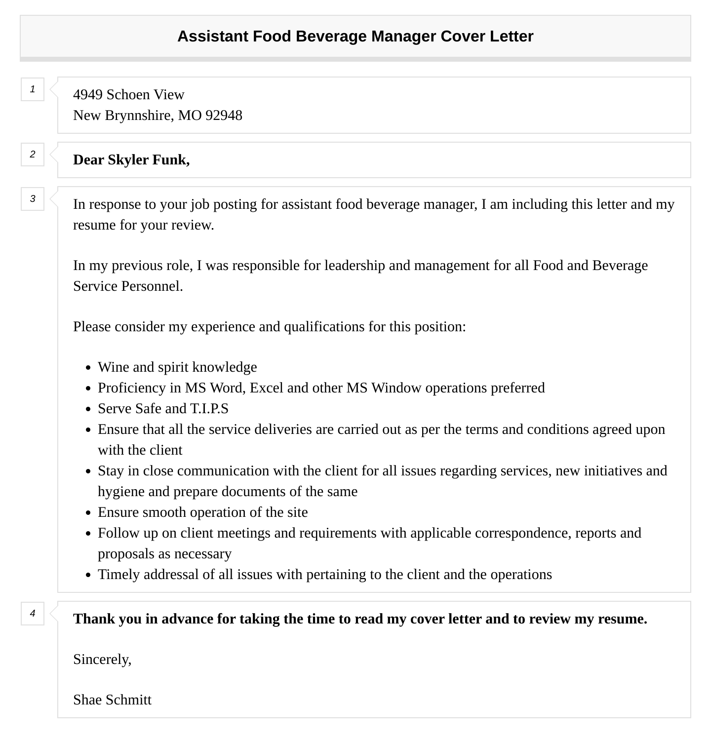 Assistant Food Beverage Manager Cover Letter Velvet Jobs Assistant Food Beverage Manager Cover Letter Velvet Jobs