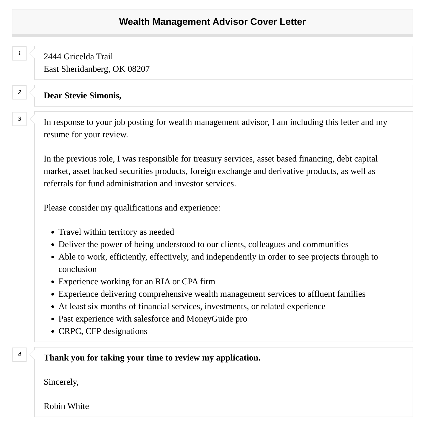 Wealth Management Advisor Cover Letter Velvet Jobs Wealth Management Advisor Cover Letter Velvet Jobs