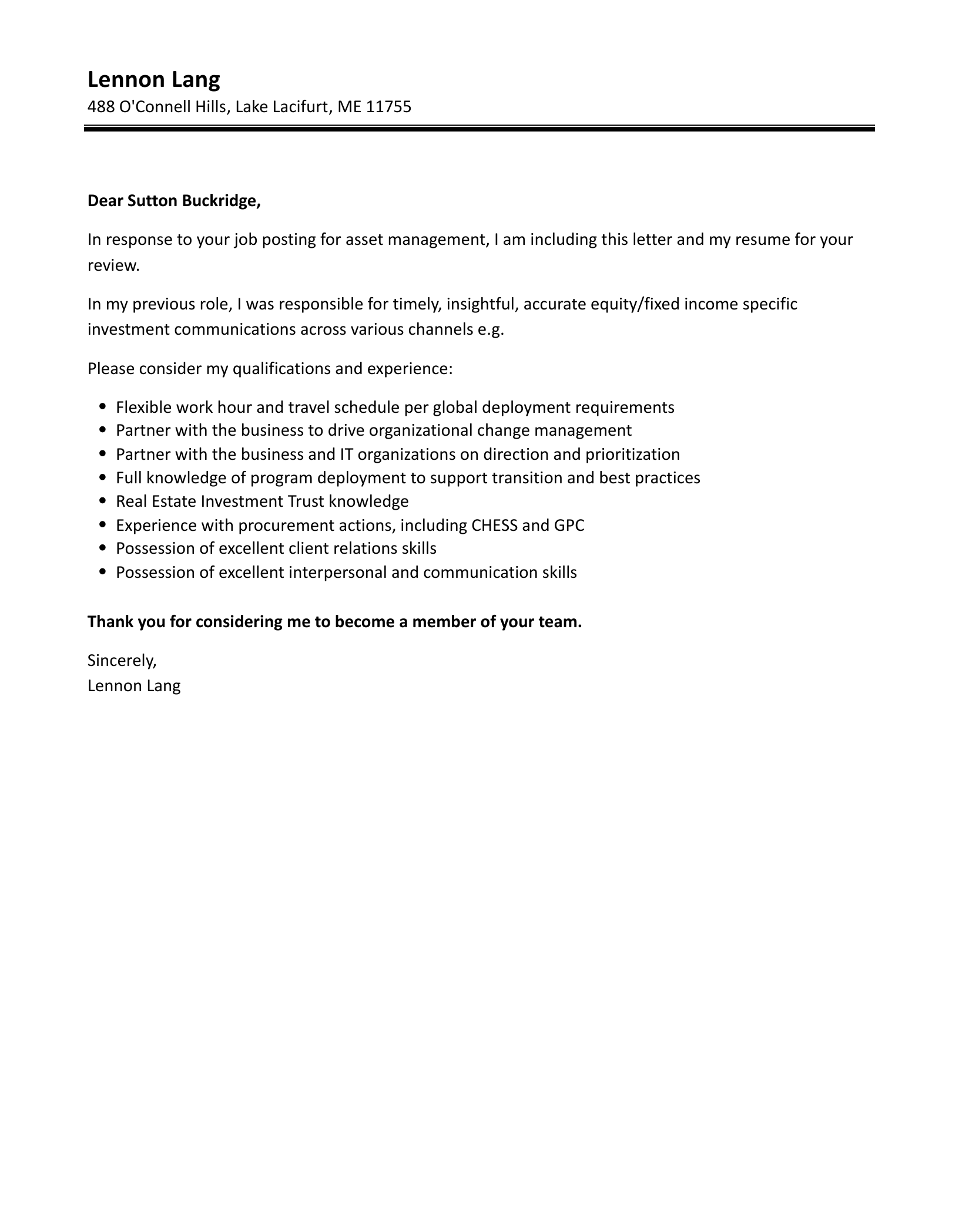 Ace Tips About Asset Management Cover Letter Template Preschool Teacher