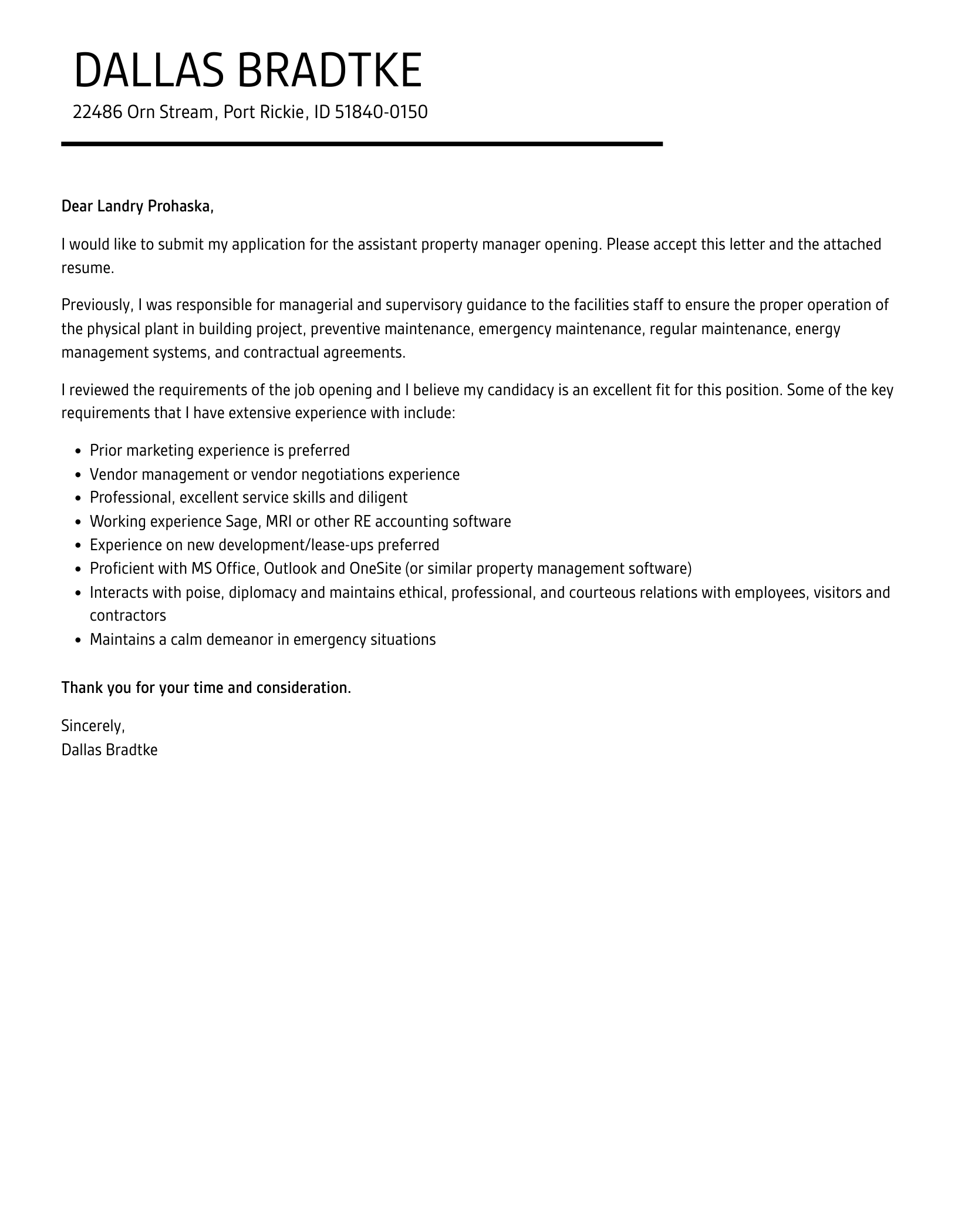 Assistant Property Manager Cover Letter Velvet Jobs Assistant Property Manager Cover Letter Velvet Jobs