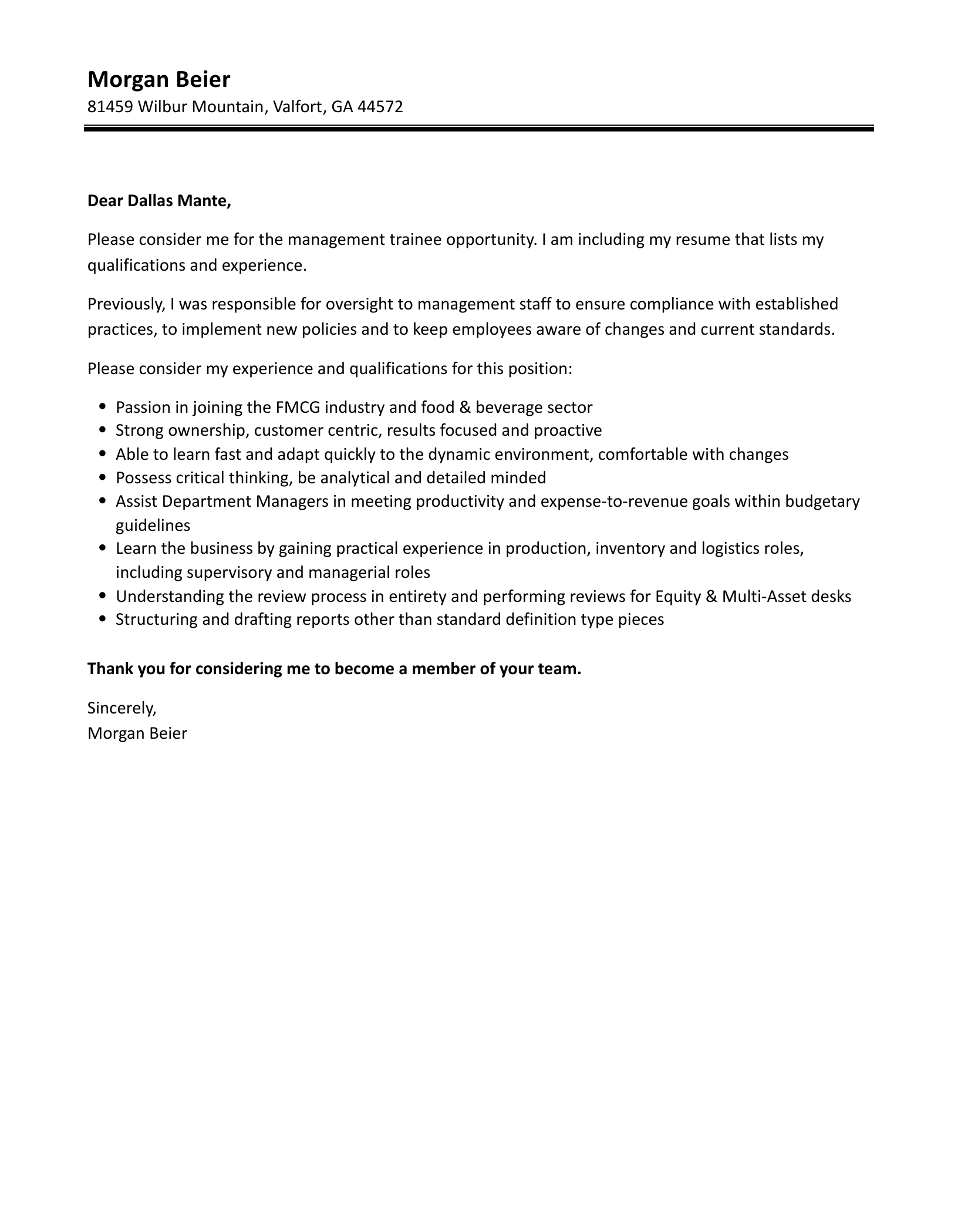 Panduan Menulis Cover Letter Management Trainee Glint Vrogue co