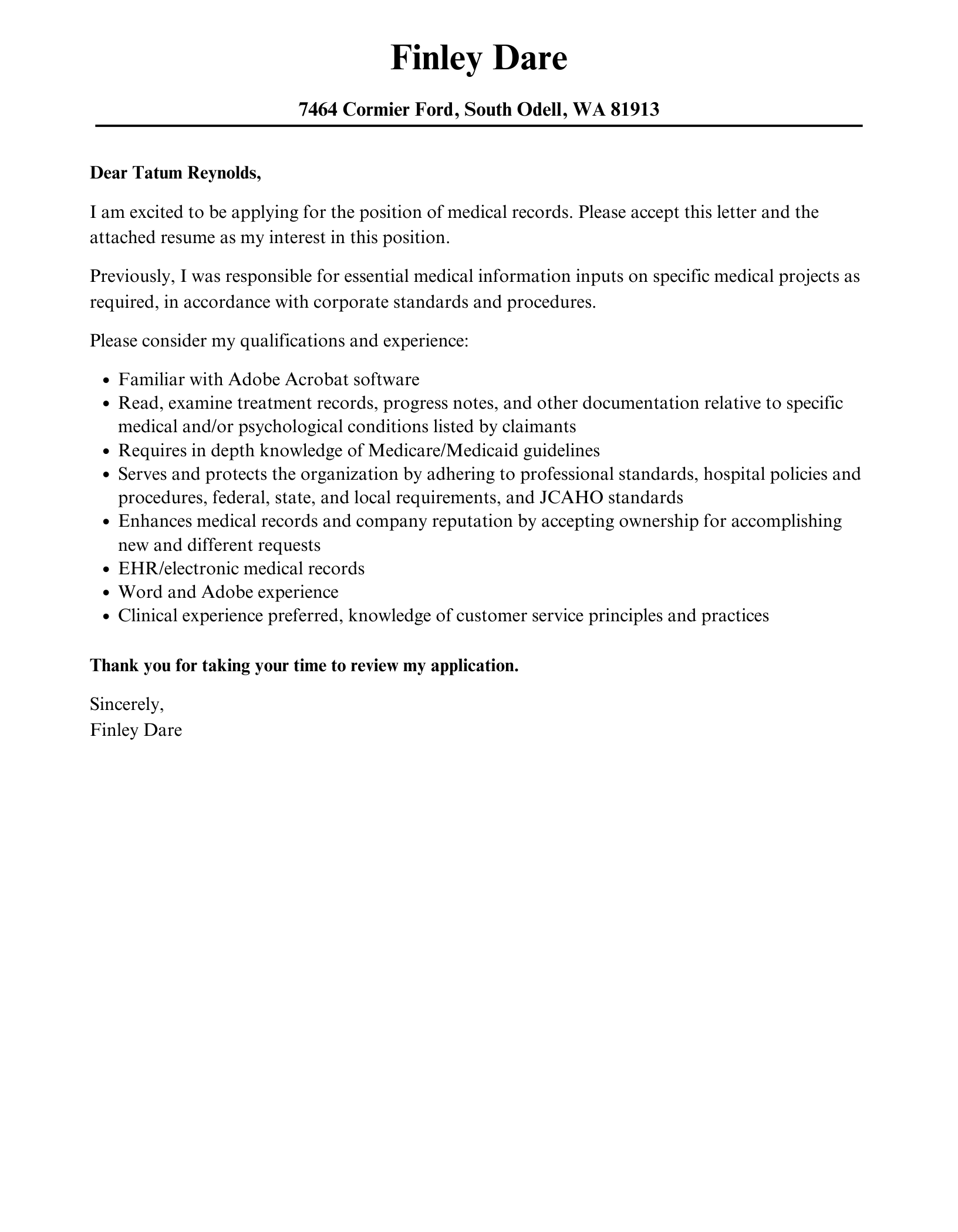 Medical Records Cover Letter Velvet Jobs Medical Records Cover Letter Velvet Jobs