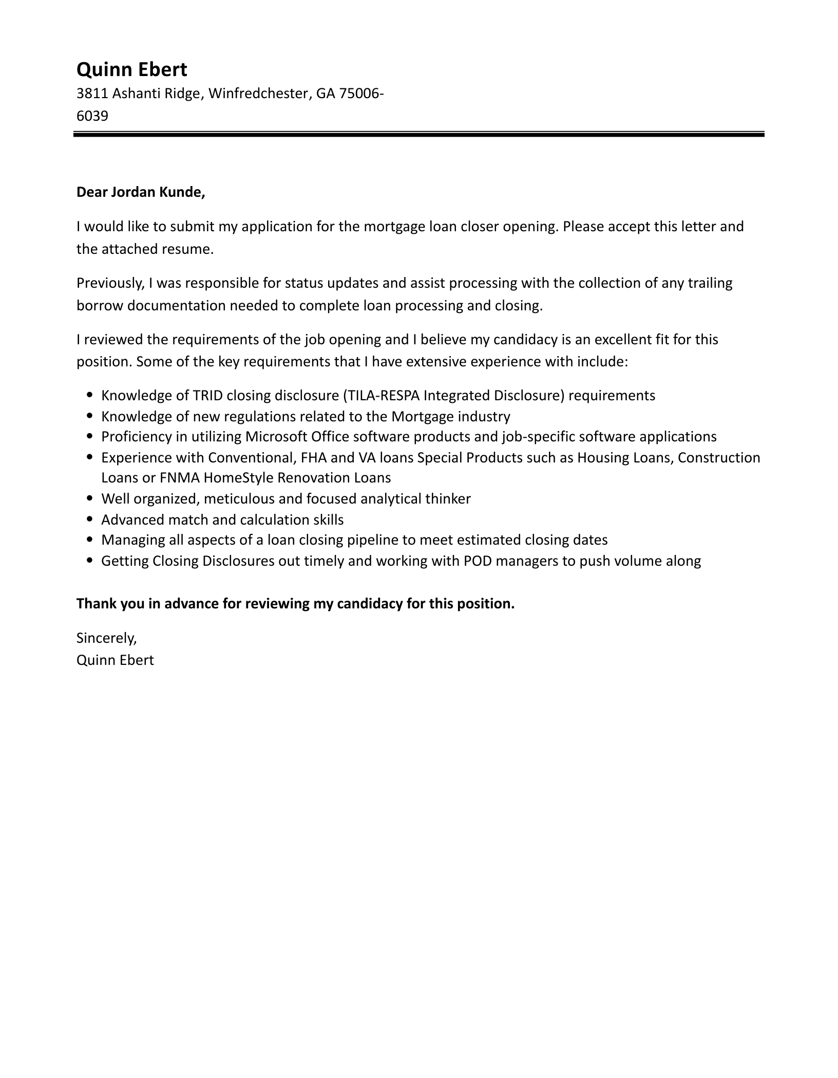 Mortgage Loan Closer Cover Letter Velvet Jobs Mortgage Loan Closer Cover Letter Velvet Jobs
