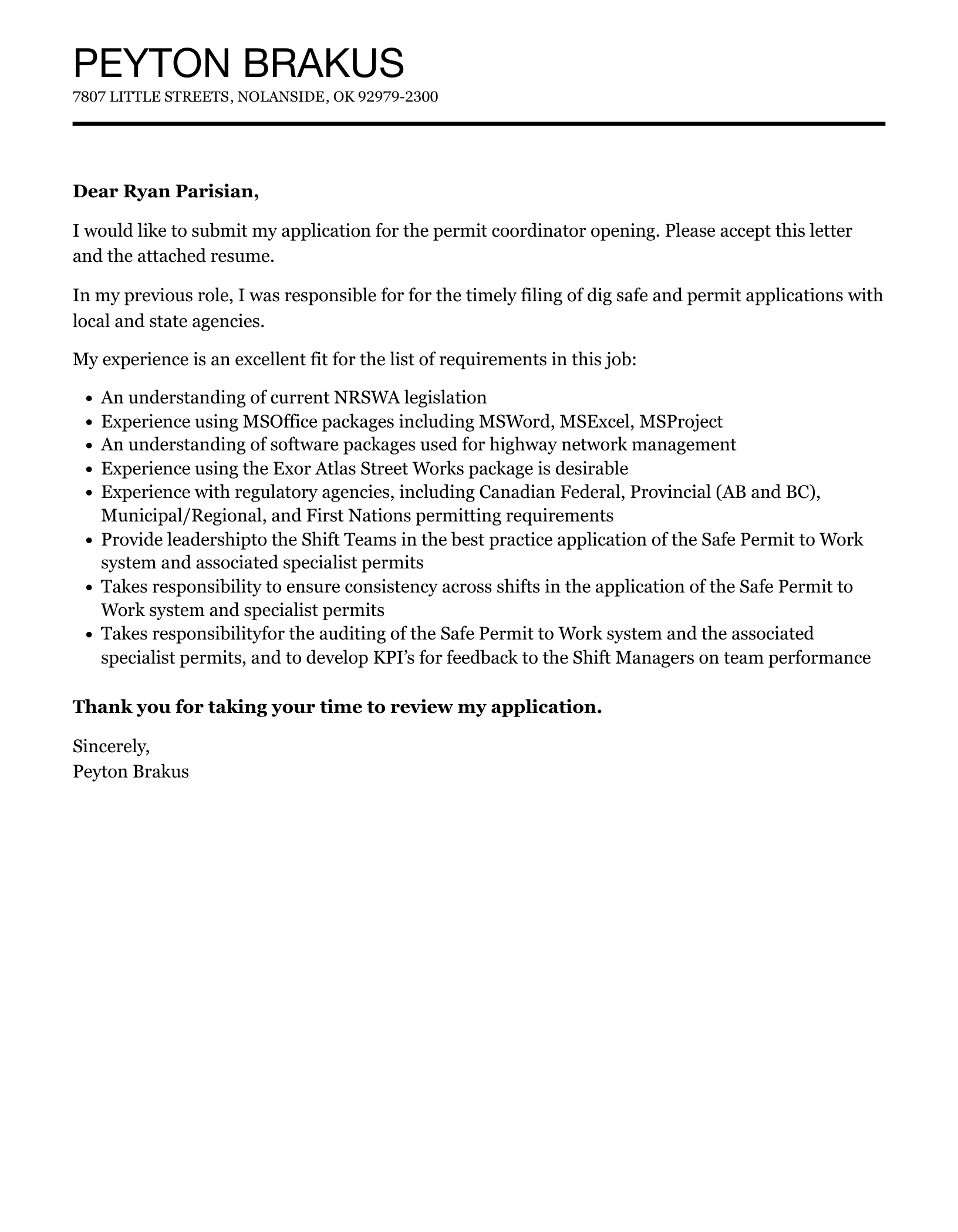 Permit Coordinator Cover Letter Velvet Jobs Permit Coordinator Cover Letter Velvet Jobs