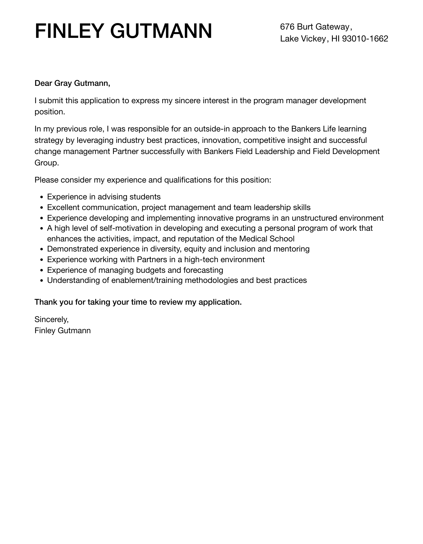 Program Manager Development Cover Letter Velvet Jobs Program Manager Development Cover Letter Velvet Jobs