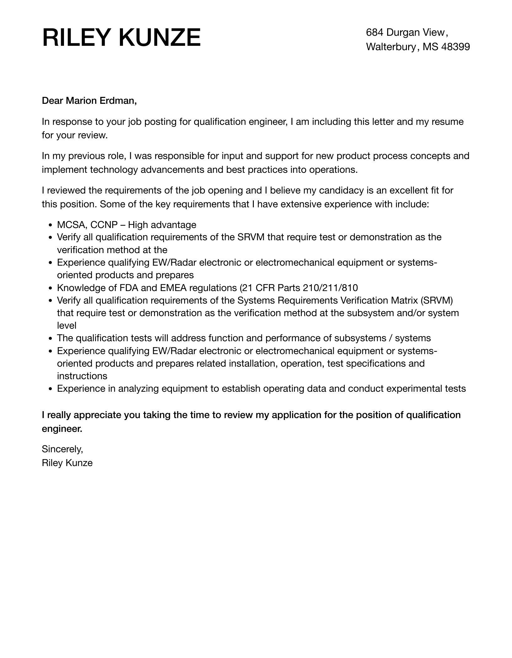 Can t Miss Takeaways Of Info About Letter Of Qualification For A Job 