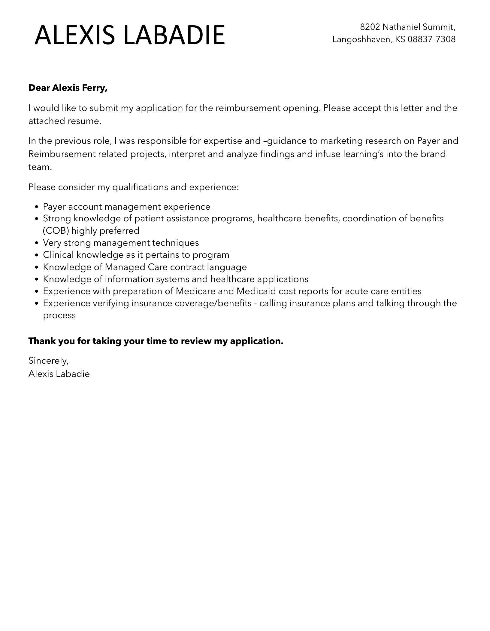 Reimbursement Cover Letter Velvet Jobs