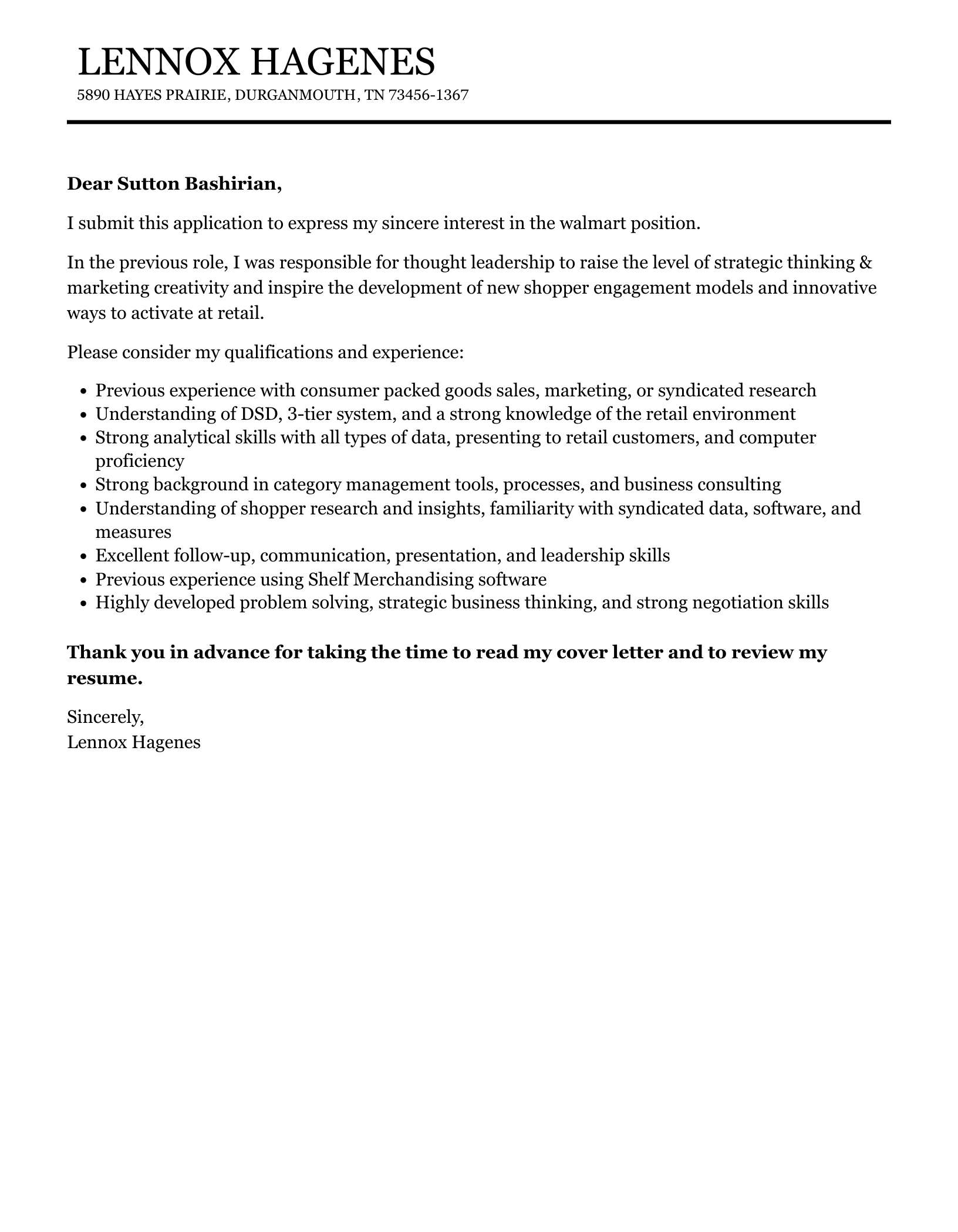 Walmart Cover Letter Velvet Jobs