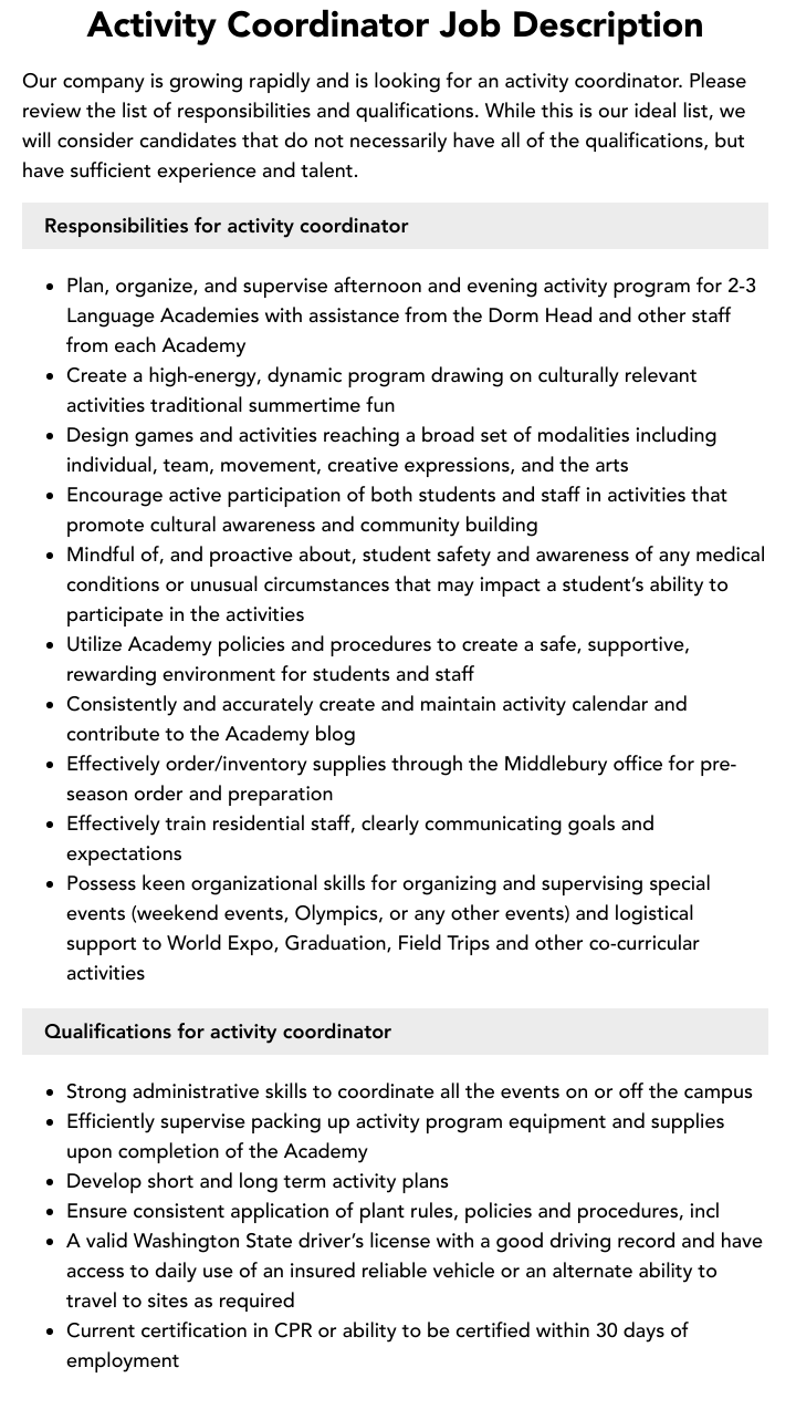 How To Become An Activities Director In A Nursing Home Www