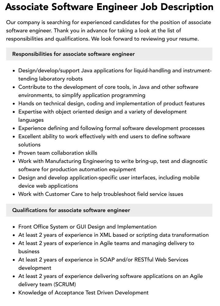 What Are The Roles And Responsibilities Of Software Engineer