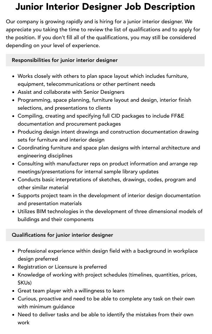 What Are The Responsibilities Of An Interior Designer Billingsblessingbags
