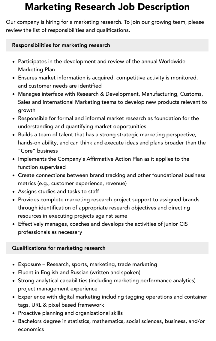  Marketing Research Project Ideas 14 Market Research Examples 2022 10 21
