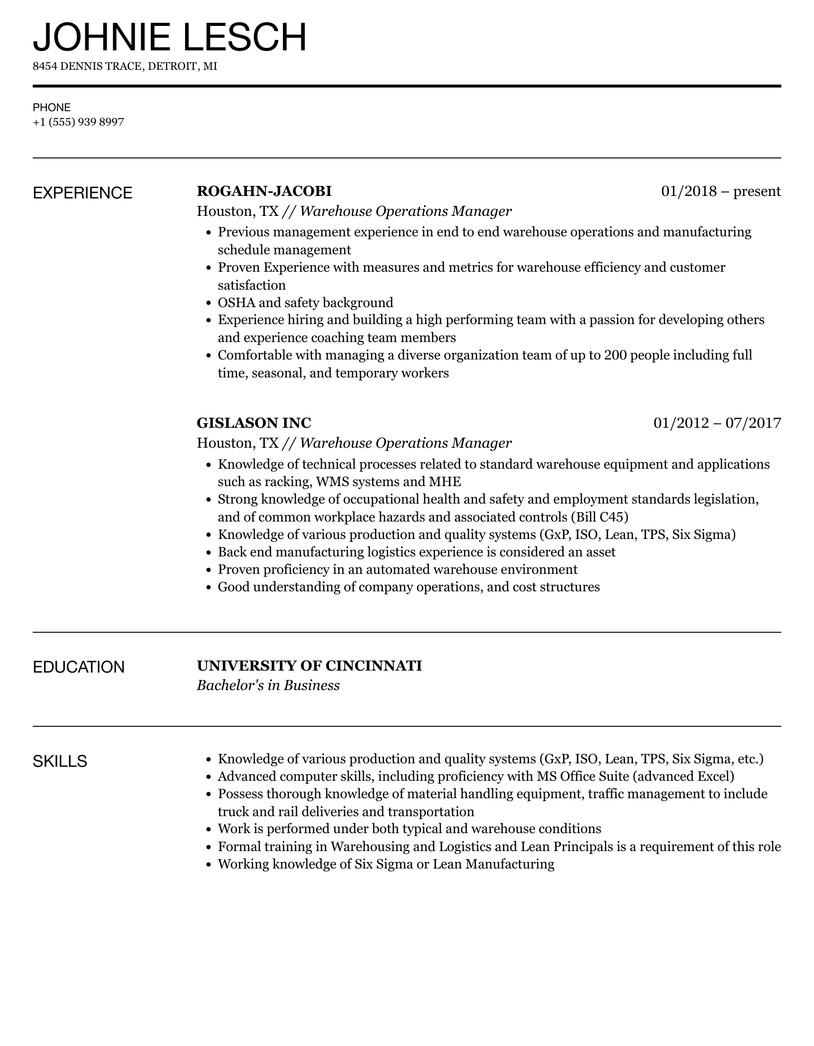  Six Sigma In Warehouse Operations Warehouse 2022 10 12